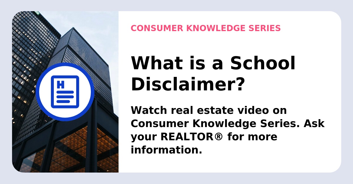 What is a School Disclaimer? - Jessica Dunlap