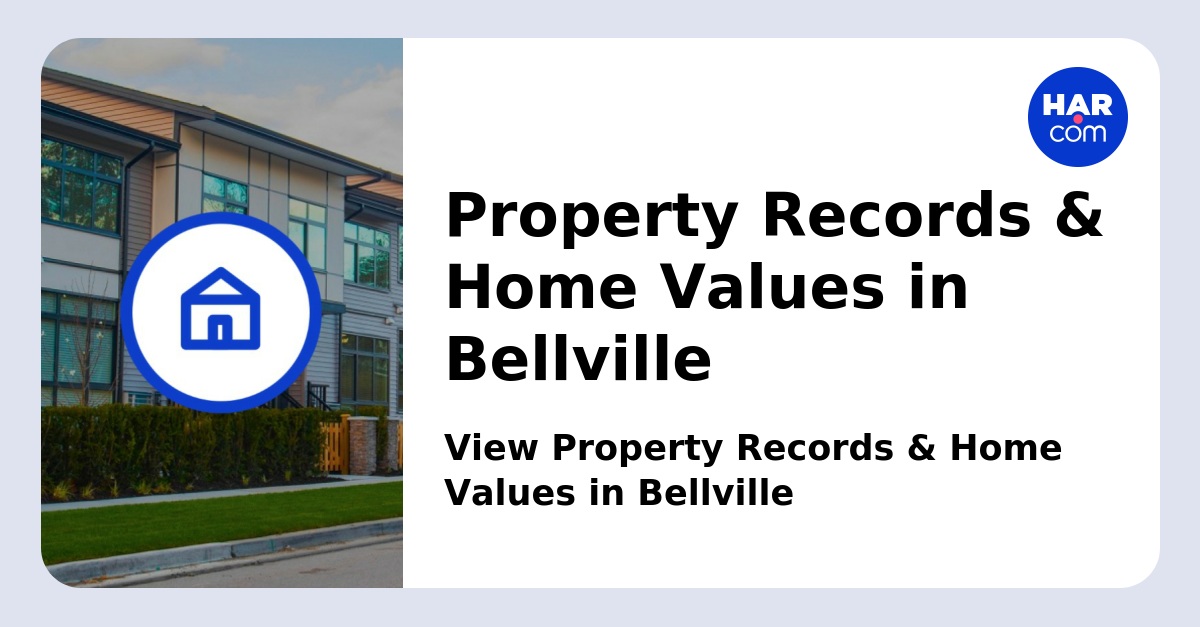 Bellville: Exploring Street Details - HAR.com