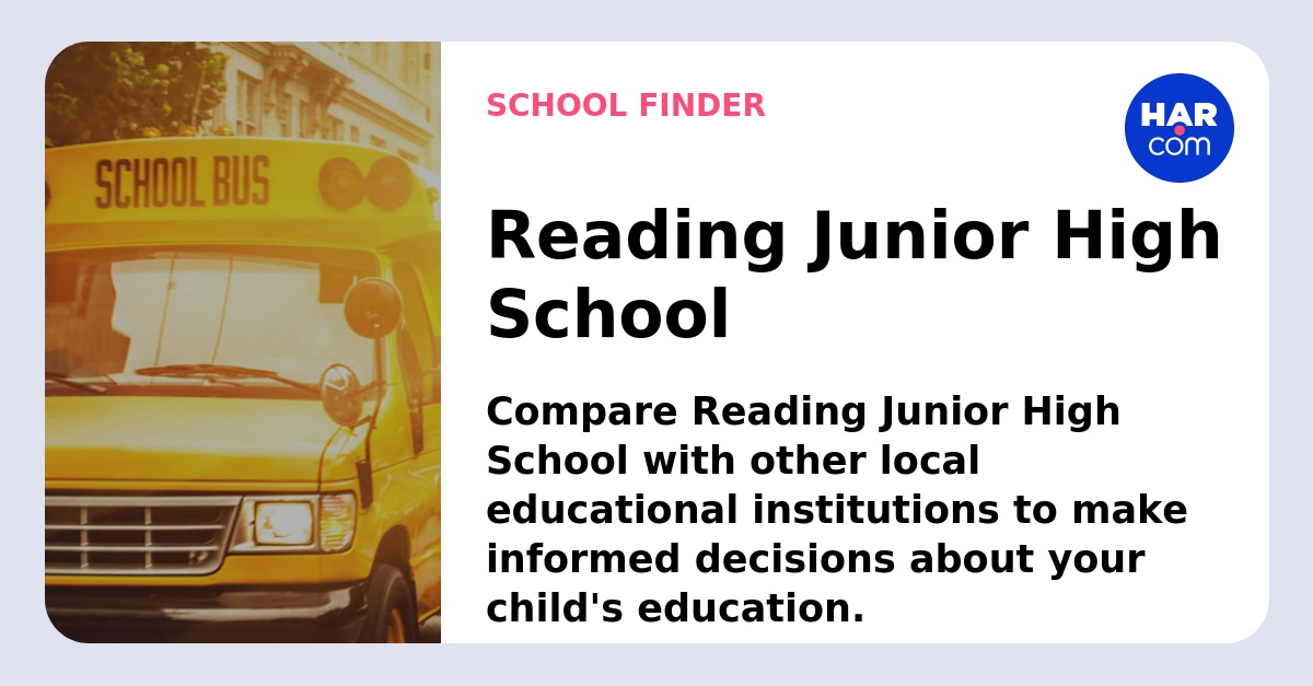 Reading Junior High School - HAR.com
